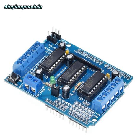 L293d Motor Drive Shield Dual For Arduino Duemilanove Motor Drive Expansion Board Motor Control