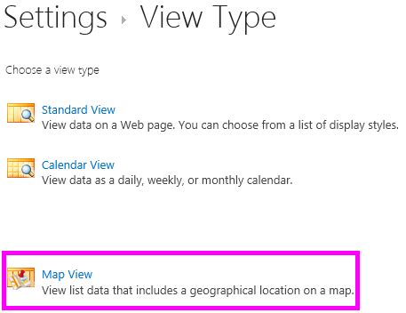 Create A Map View For The Geolocation Field In SharePoint Microsoft Learn