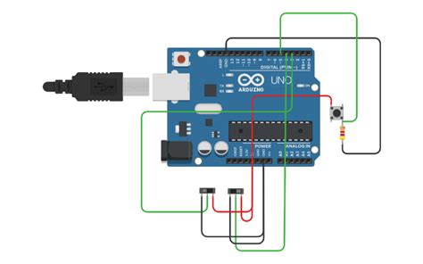 Circuit Design Rotary Encoder Interface Tinkercad