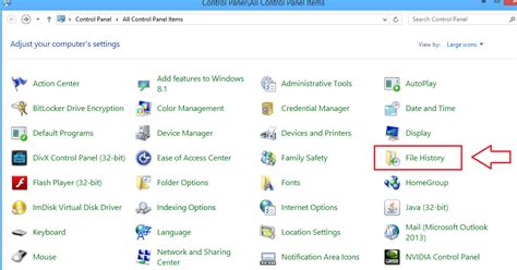 how to exclude folders from file history on windows 10