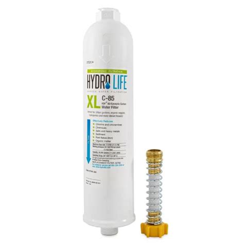 Hydro Life 52702 Hydroponics C 85 Xl Inline Water Filter