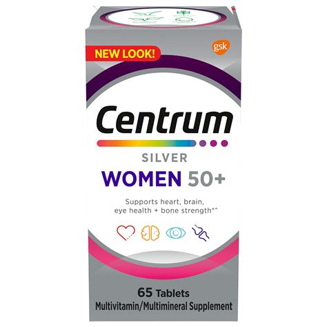Centrum Silver Womens Multivitamin For Women 50 Plus Multivitamin