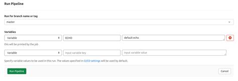 gitlab ci configurations via environment variables simon schrottner