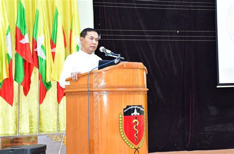 ကျန်းမာရေးဝန်ကြီးဌာန ဒုတိယဝန်ကြီး ပါမောက္ခဒေါက်တာအေးထွန်း ဆေးဘက်ဆိုင်ရာ