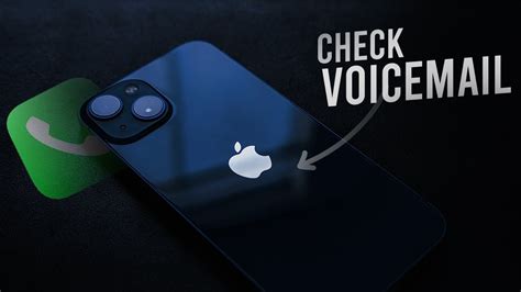 How To Check Your Voicemail On Iphone Tutorial Youtube