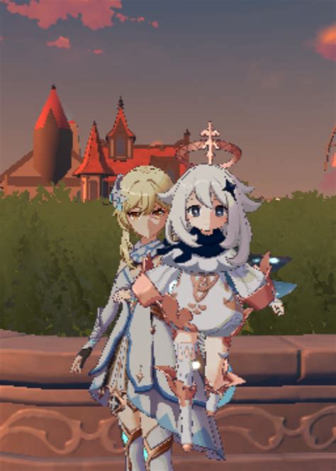 I Shipped Paimon And Lumine Genshin Impact Hoyolab