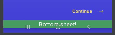 Android BottomSheet Visible Under Transparent Navigation Control Bar When In Collapsed State