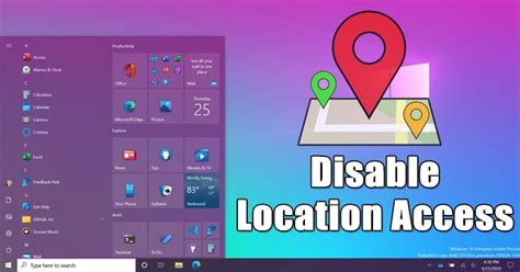 How To Turn Off Location Access In Windows