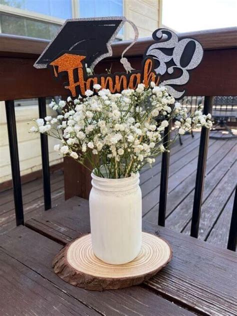 18 Gorgeous Graduation Table Centerpieces To Diy Graduation Table