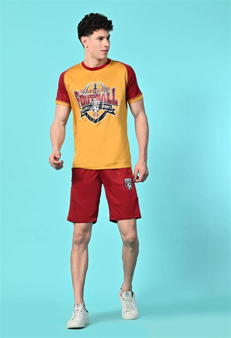 Mens Color Blocked Sports Co Ord Set Star Fox Fashion