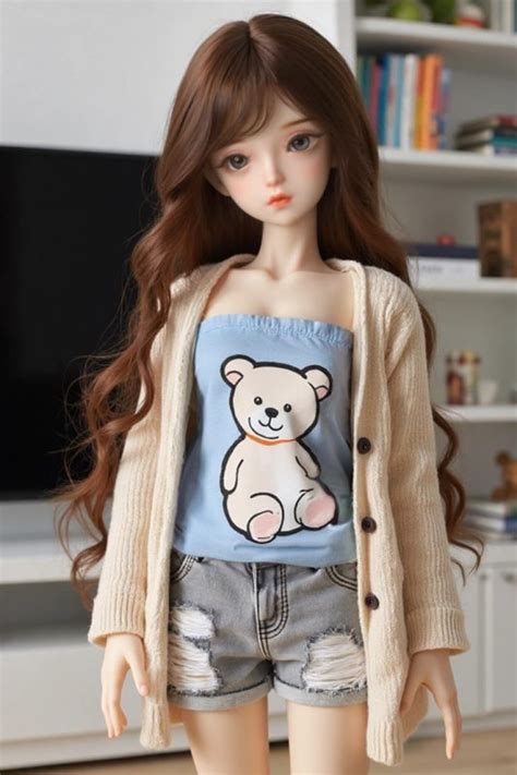 60cm Petite Anime Doll Cherry With Adorable Face Soft Tpe Skin