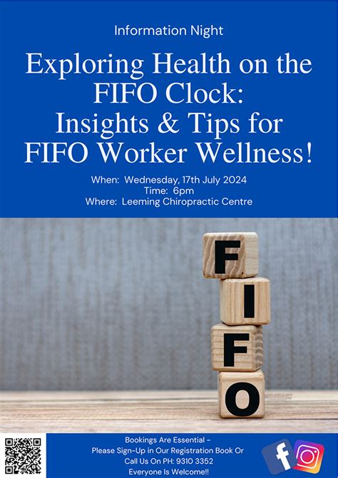 What To Expect At Our Fifo Information Night Leeming Chiropractic Centre