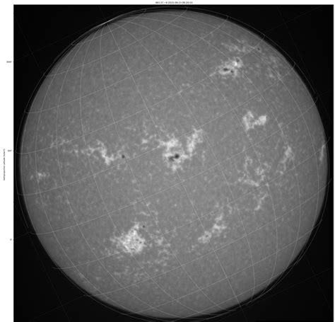 Grid On An Image Difference With The Old Sunpy Version And The 500