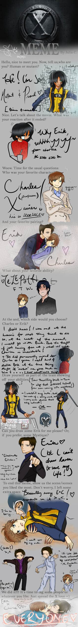 X Men First Class Meme By Yuuram93 On Deviantart