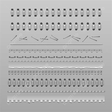 Stitch Vector Art PNG Stitches Stitch Notebook Spiral Binding Set Stitch Ring PNG Image For