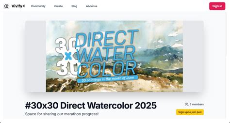 30x30directwatercolor 2025 We Are Moving To Umas New Site Vivifyai