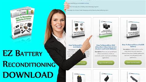 Ez Battery Reconditioning Review Pdf Method And Course Youtube