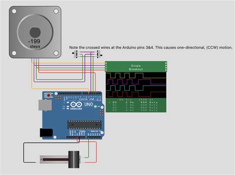 Stepper Motor Not Turning Counterclockwise General Guidance Arduino