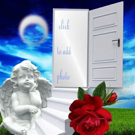 In Memory Of Frames Funeral Program Template