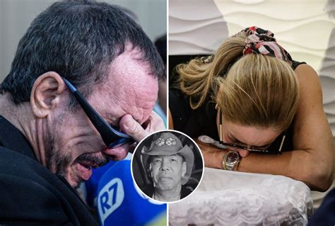 Velório De Chrystian Irmão Esposa E Filhos Se Despedem Do Cantor