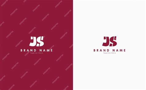 Premium Vector Js Letters Vector Logo Design