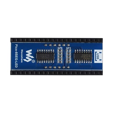 4 Digit 8 Segment Display Module For Raspberry Pi Pico The Pi Hut
