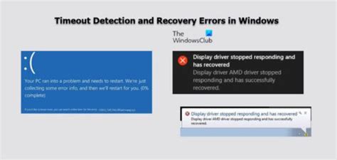 Fix Amd Driver Timeout Detection And Recovery Errors On Windows