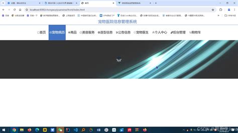 基于ssm vue的宠物医院管理系统（有文档） csdn博客