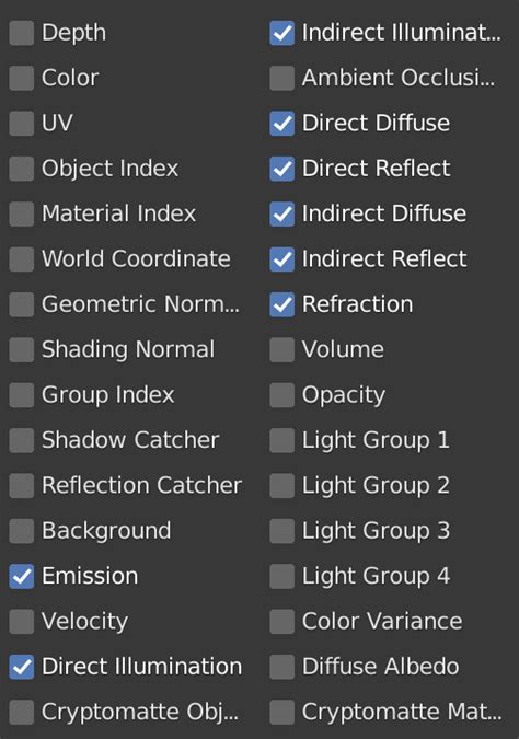 blender crashes when rendering with certain passes enabled · issue 179