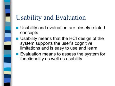 Usability And Evolution Human Computer Intractionppt