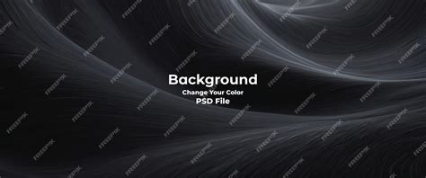 Psd 추상적인 검은색 그라디언트 노이즈 텍스처 배경 현대 검은색 텍스처 벽지 프리미엄 Ai 생성 Psd