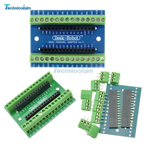 Nano Terminal Adapter For The Arduino Nano V30 Avr Atmega328p Au