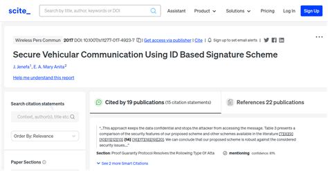Secure Vehicular Communication Using Id Based Signature Scheme