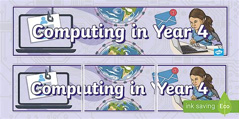Computing In Year 4 Display Banner Twinkl Ks2 Twinkl Computing In Year 4 Display Banner Twinkl Ks2 Twinkl