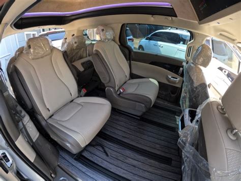 4세대 카니발 9인승 좌석 배치 효율적으로 사용하는 방법 통합레일 좌우이동 네이버 블로그