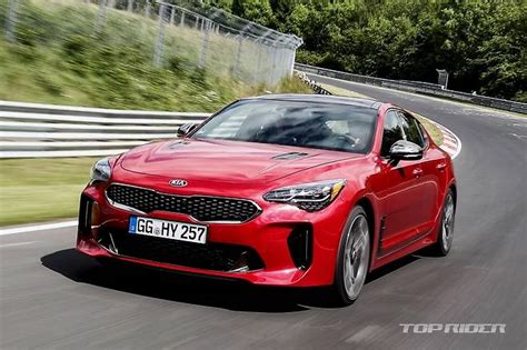 기아차 스팅어 대한민국 2018 올해의 차에 선정 탑라이더
