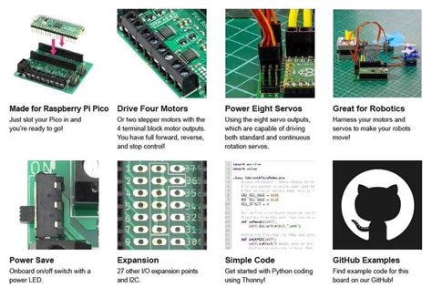 kitronik robotics board for raspberry pi pico buy in australia