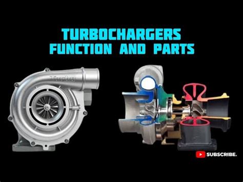 Turbocharger Turbocharger Function And Parts YouTube
