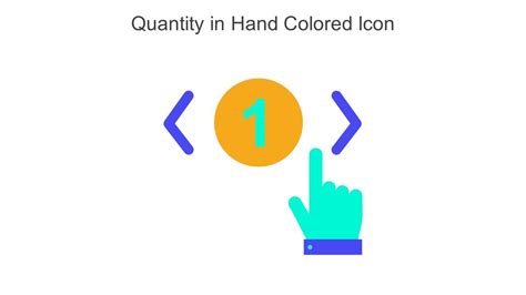 Quantity In Hand Colored Icon In Powerpoint Pptx Png And Editable Eps Format Ppt Template