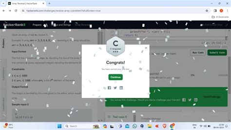 samiksha mongale on linkedin leveled up my c programming skills on
