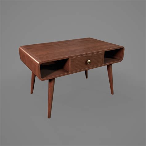 3d Curved Table Turbosquid 2071273