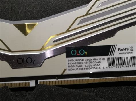 32gb Oloy High End White Drgb Ddr4 3600mhz C18 Timing For Sale In Navan 32gb Oloy High End White Drgb Ddr4 3600mhz C18 Timing For Sale In Navan