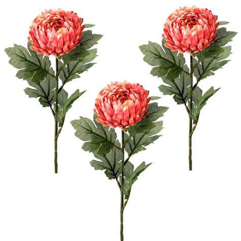 Regency International 23 In Pink Artificial Aster Flower Stem Mtf24162