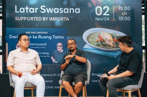 Muhammad Iqsan on LinkedIn: “Latar Swasana” menjadi pembuka acara pertama kolaborasi antara dua ...