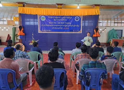 သံဖြူဇရပ်မြို့နယ် ကျိုက္ခမီမြို့၌ ပင်လယ်ငါးဖမ်းရေလုပ်သားများအတွက် အခ