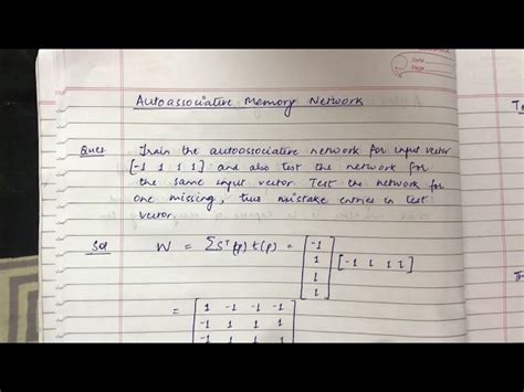 What Is Associative Memory Network Ai Basics Ai Online Course