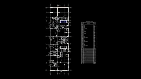 Residential Building Wall Section Plan With Mep Penetrations • Designs Cad