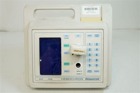 Used Hemochron Response Coagulation Analyzer For Sale Dotmed Listing