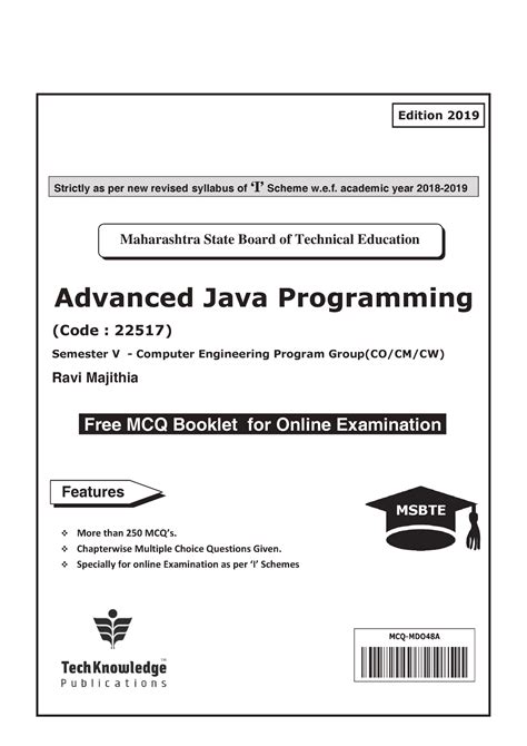 22517 Ajp Unitwise Mcq Strictly As Per New Revised Maharashtr Advanced Code 22517