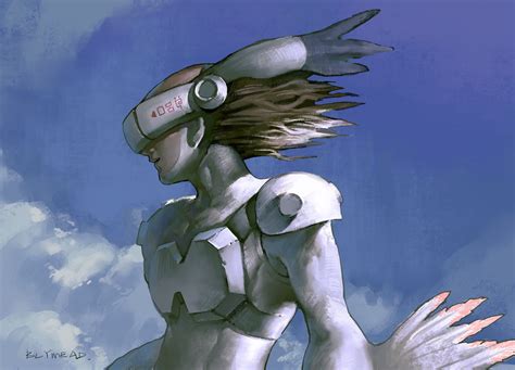 Silphymon Digimon And 1 More Drawn By Blymead Danbooru